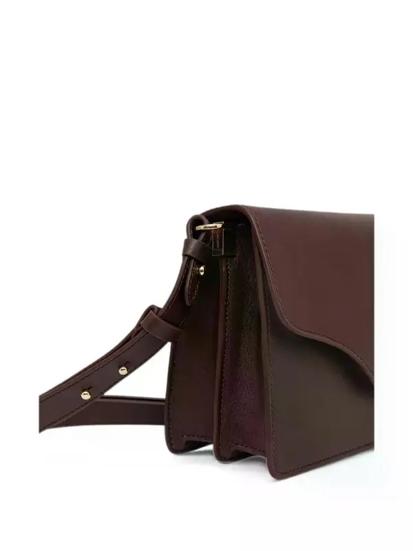 COCCINELLE Grained Leather Shoulder Bag