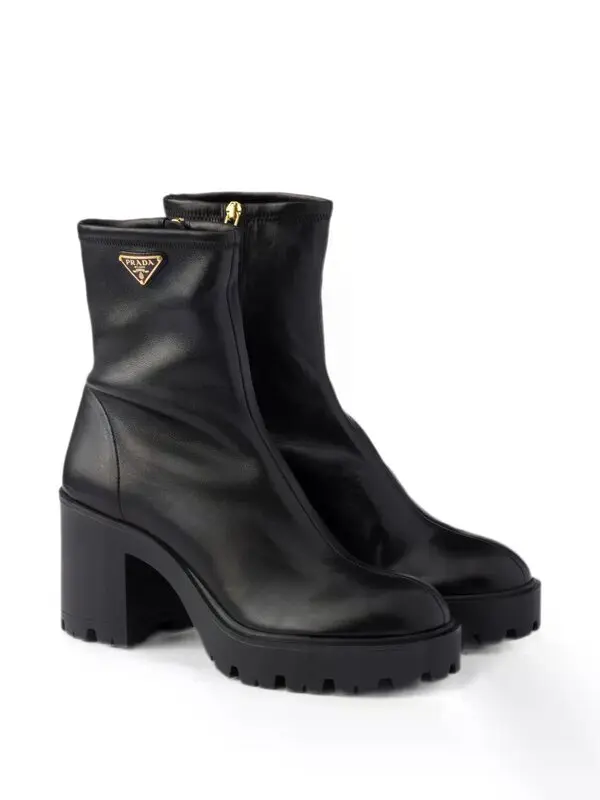 Prada Stretch-nappa Leather Booties