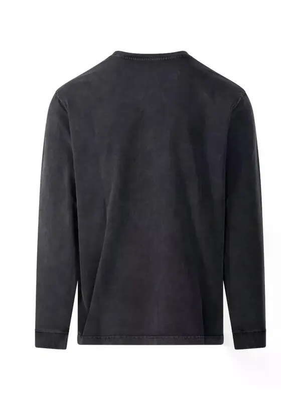 Maison Kitsuné Fox-patch Long-sleeve T-shirt