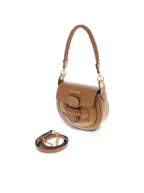 Moschino Appliqué Shoulder Bag
