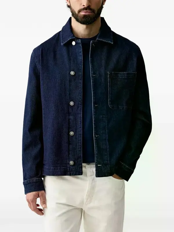 JOOP! Chest-pocket Denim Jacket - Blue