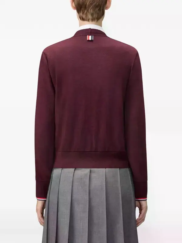 Thom Browne Rwb Cardigan