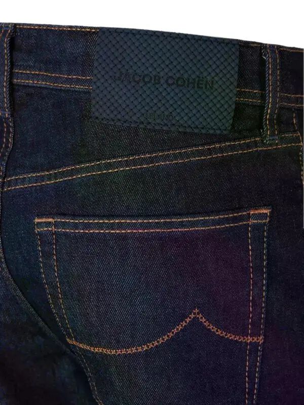 Jacob Cohen Logo-patch Slim-fit Jeans