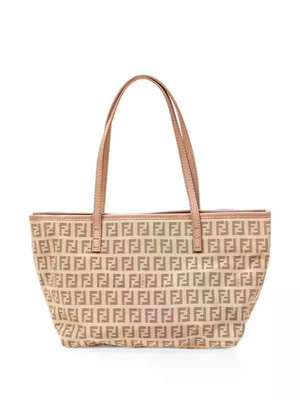 Fendi Small Zucca Roll Tote Bag