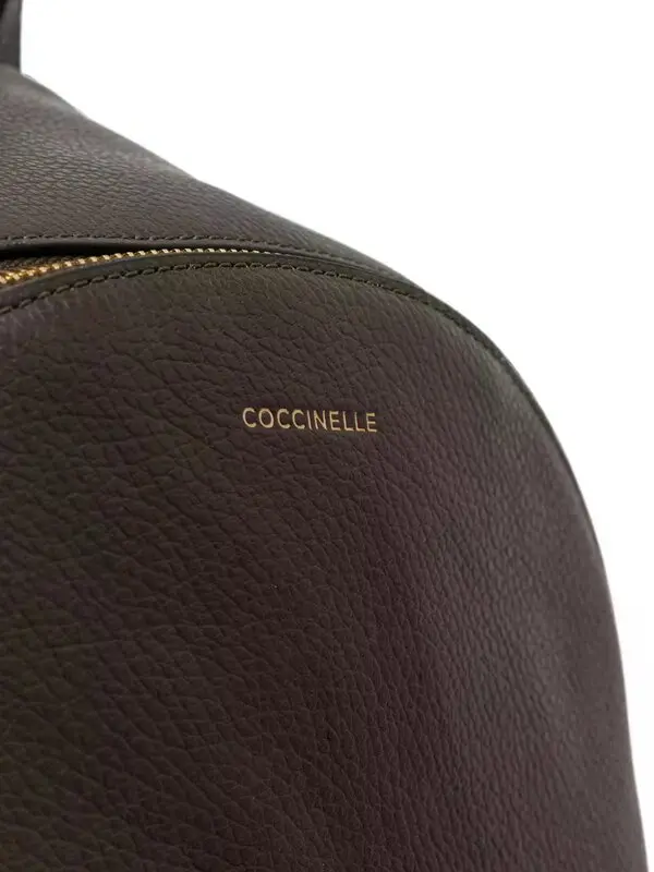 COCCINELLE Beat Generation Grained Leather Backpack