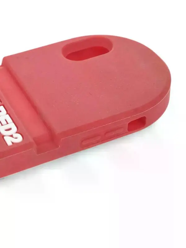 Dsquared2 Iphone 9 Pill-shape Logo-print Phone Case