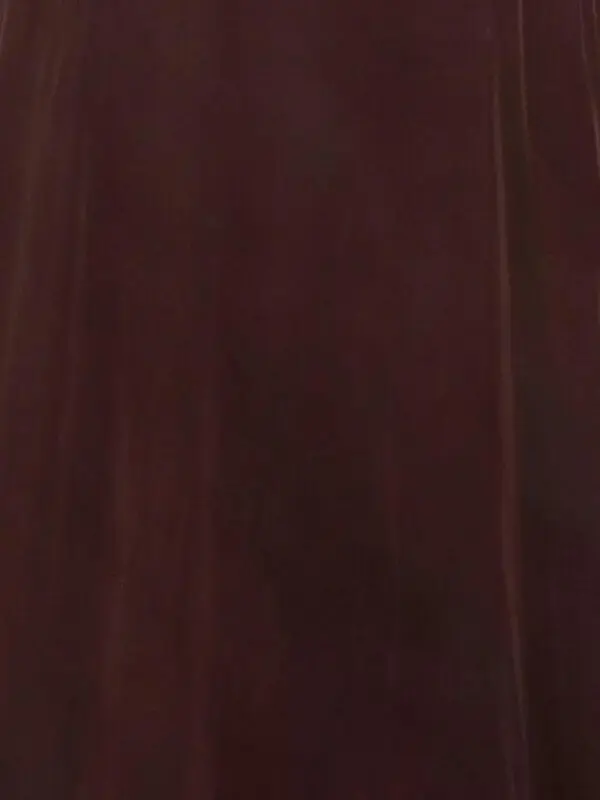 Christian Wijnants Dova V-neck Spaghetti-strap Midi Dress - Brown