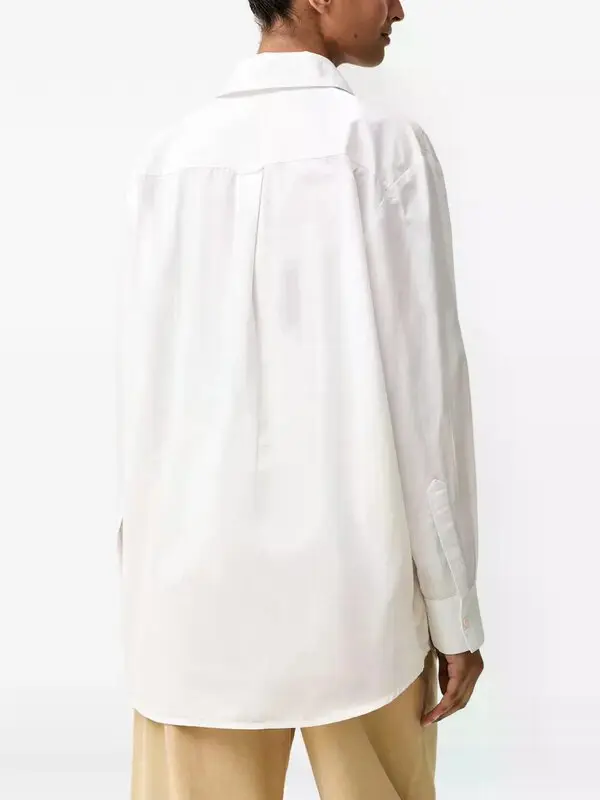 Stine Goya Cotton Bow Broderie Anglaise Shirt