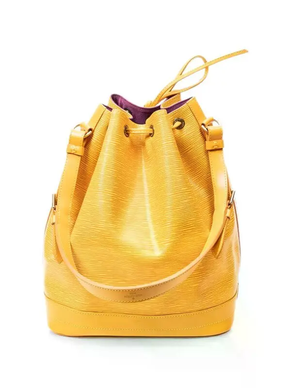 LOUIS VUITTON Noe Leather Bucket Bag - Yellow
