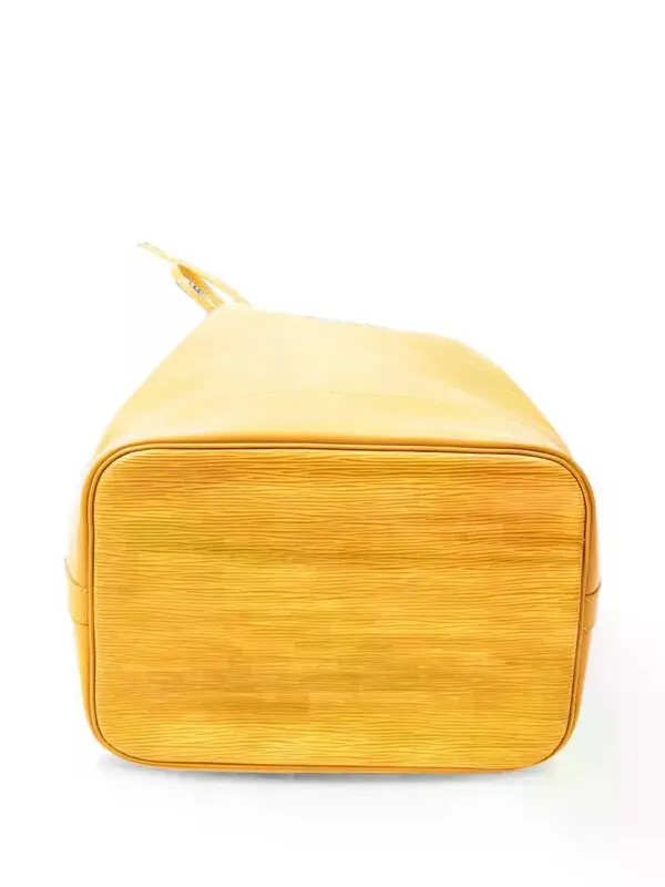 LOUIS VUITTON Noe Leather Bucket Bag - Yellow