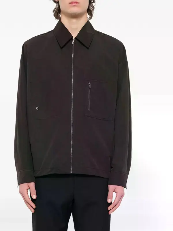 WOOYOUNGMI Zip-up Chest-pocket Shirt