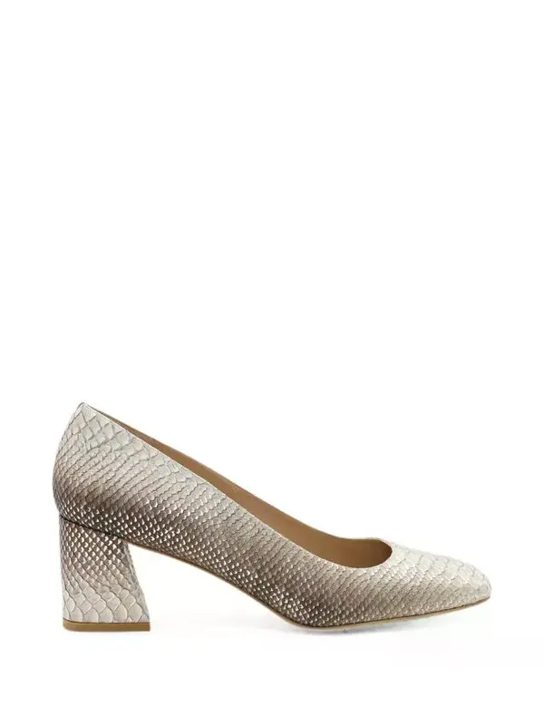STUART WEITZMAN Snake-effect Pumps