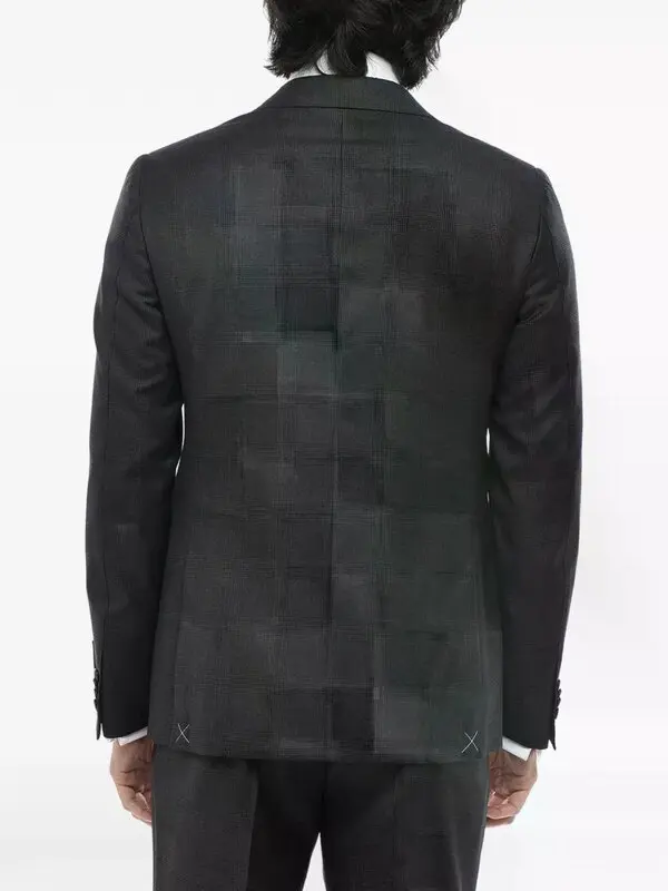 Corneliani District-check Virgin Wool Suit