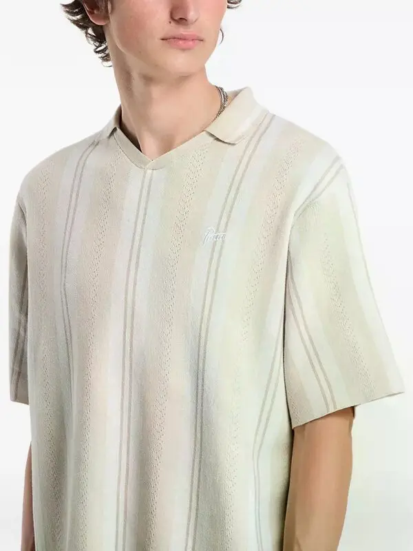 PATTA Knitted Striped T-shirt