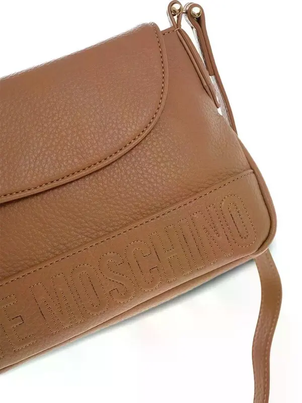 Moschino Debossed Crossbody Bag