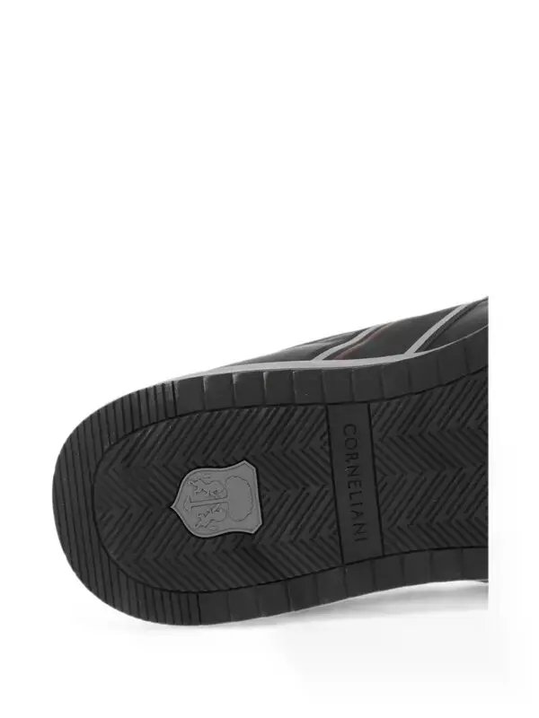Corneliani Logo-print Panelled Sneakers