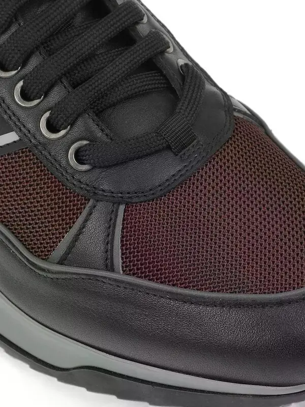 Corneliani Logo-print Panelled Sneakers