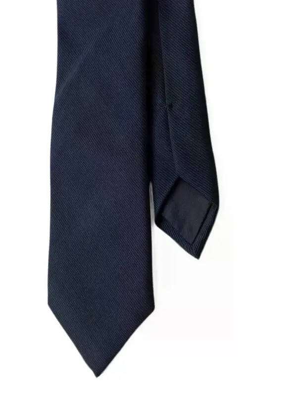 Prada Silk Neck Tie - Blue