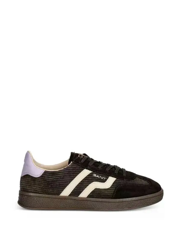 Gant Corduroy-panelled Sneakers - Brown