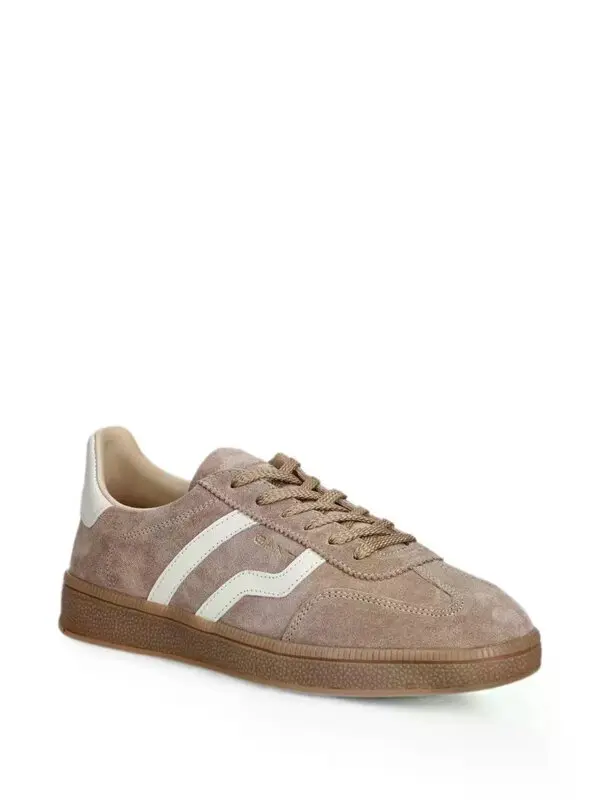 Gant Logo Detail Suede Sneakers