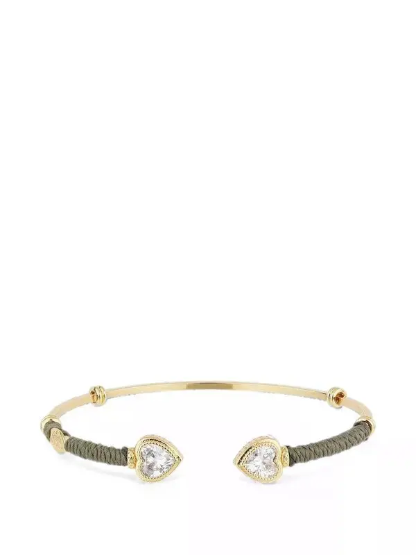 Gas Bijoux Duality Amore Crystal-embellished Bracelet - Gold