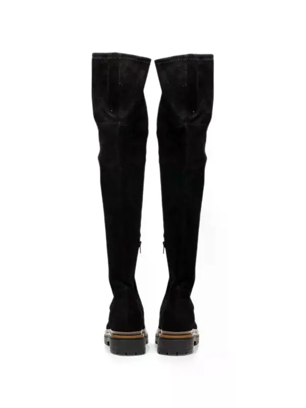 POCHE PARIS Simone Over-the-knee Boots - Black