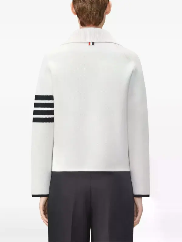 Thom Browne 4-bar Stripe Jacket - White
