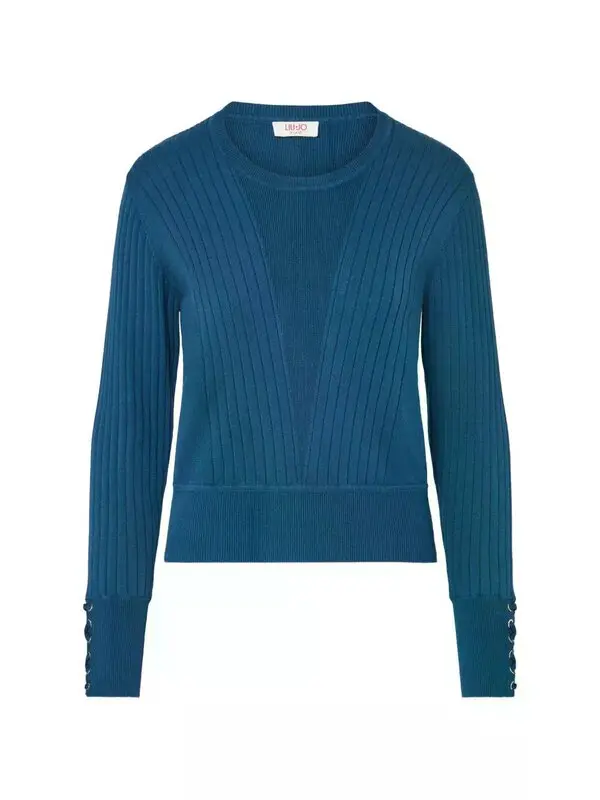 Liu Jo Sweater With Laces - Blue