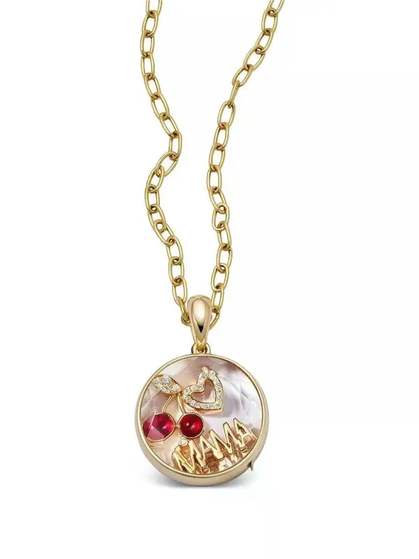 Loquet 18k Yellow Mama Diamond Charm
