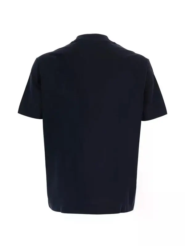 Emporio Armani Logo-embroidered T-shirt