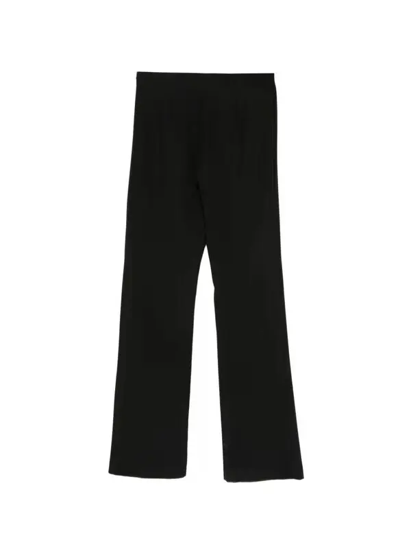 GAI MATTIOLO High-waisted Trousers - Black