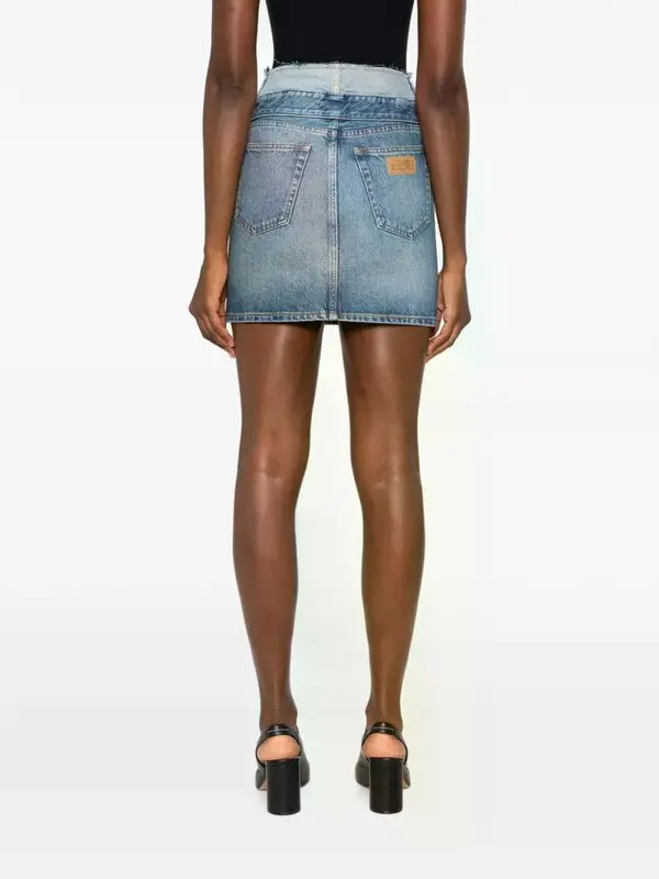 MAISON MARGIELA Distressed Denim Skirt