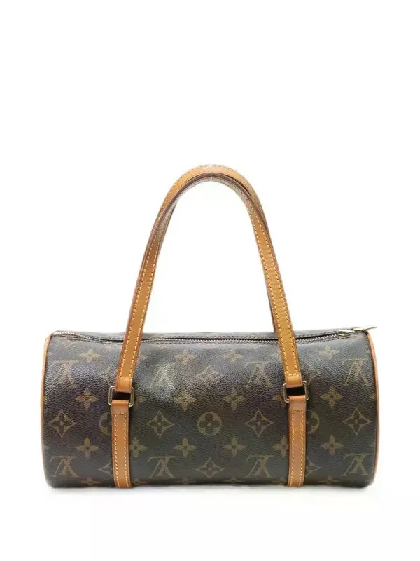 LOUIS VUITTON Papillon Monogram Canvas Tote Bag - Brown