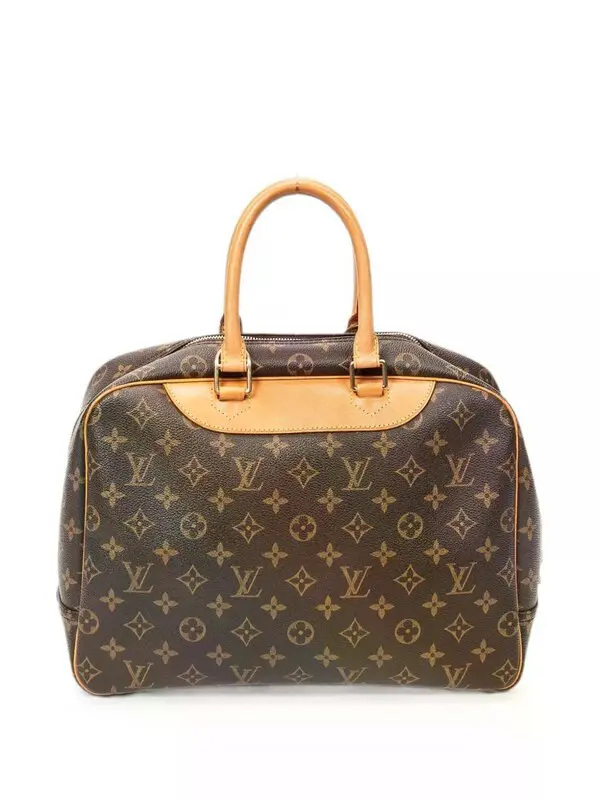 LOUIS VUITTON Deauville Tote Bag - Brown