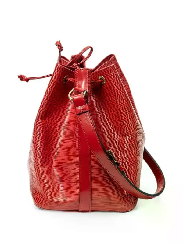 LOUIS VUITTON Epi Leather Bucket Bag - Red