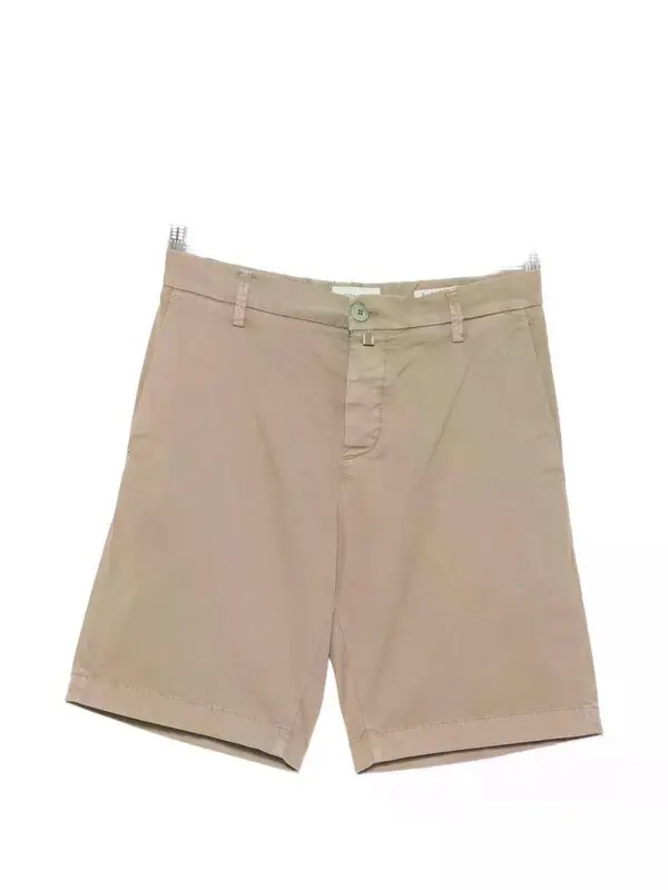 Jacob Cohen George Stretch-cotton Shorts - Neutrals