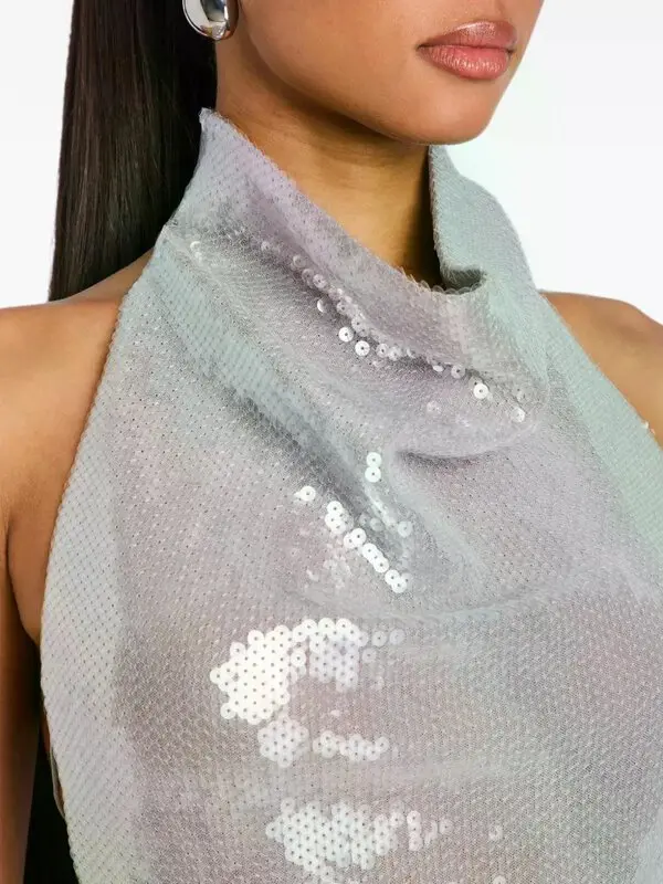 Retrofete Pyna Sequin-embellished Top