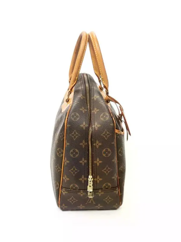 LOUIS VUITTON Deauville Monogram Canvas Tote Bag - Brown