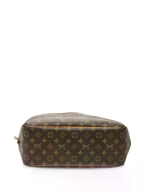 LOUIS VUITTON Deauville Monogram Canvas Tote Bag - Brown