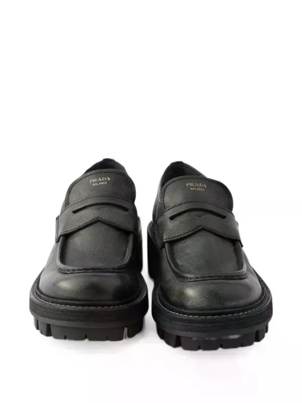Prada Leather Loafers