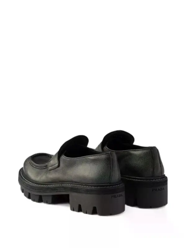 Prada Leather Loafers
