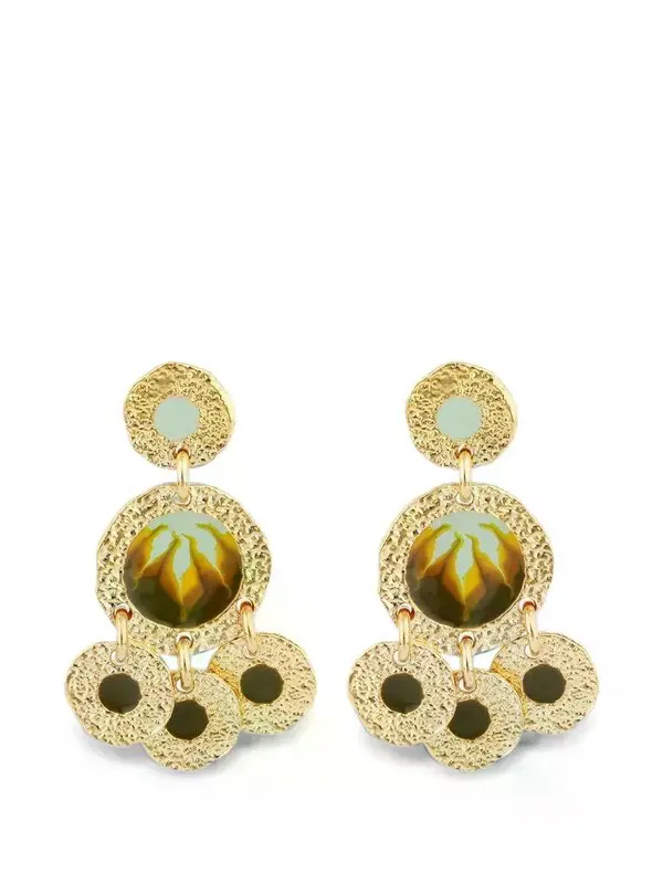 Gas Bijoux Embellished Earrings - Gold