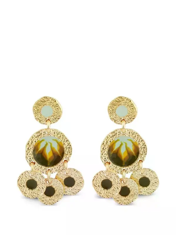 Gas Bijoux Embellished Earrings - Gold
