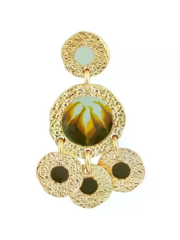 Gas Bijoux Embellished Earrings