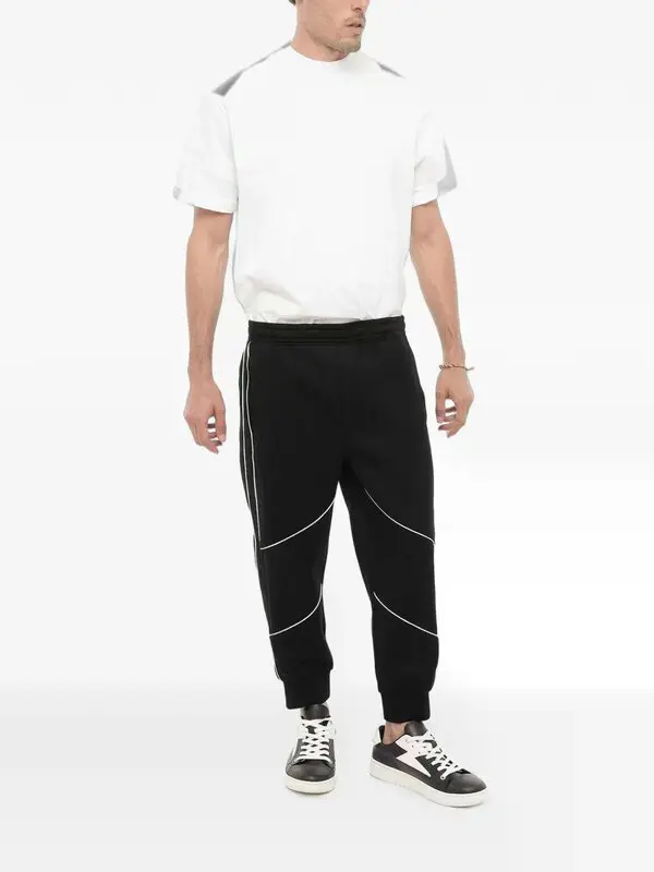 Neil Barrett Modernist Skinny-fit Track Pants - Black
