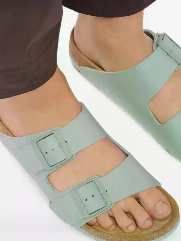 BIRKENSTOCK Arizona Buckle-fastening Sandals - Green