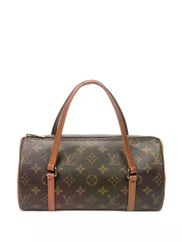 LOUIS VUITTON Monogram Canvas Cylinder Tote Bag