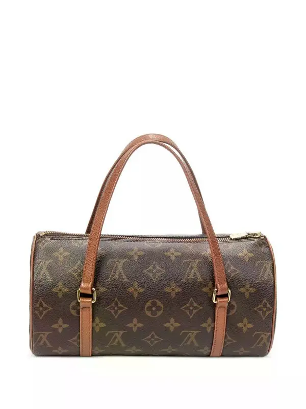 LOUIS VUITTON Monogram Canvas Cylinder Tote Bag