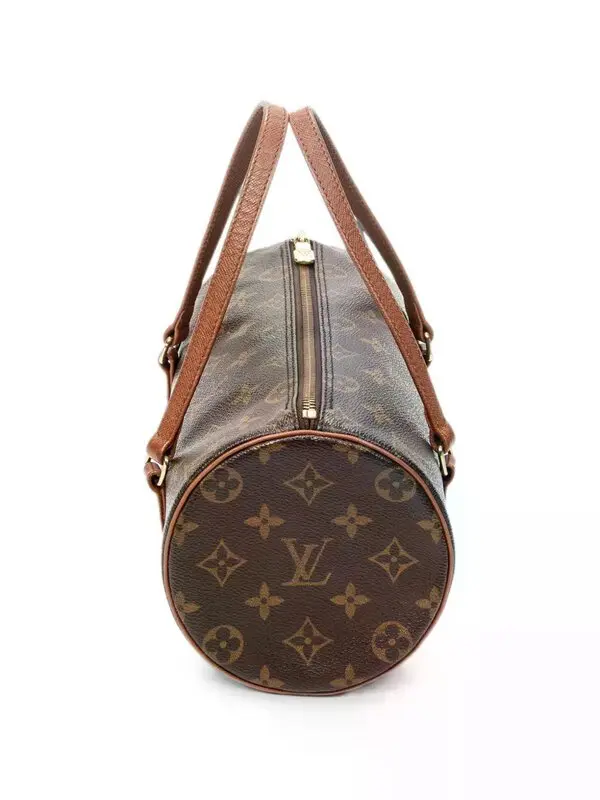 LOUIS VUITTON Monogram Canvas Cylinder Tote Bag