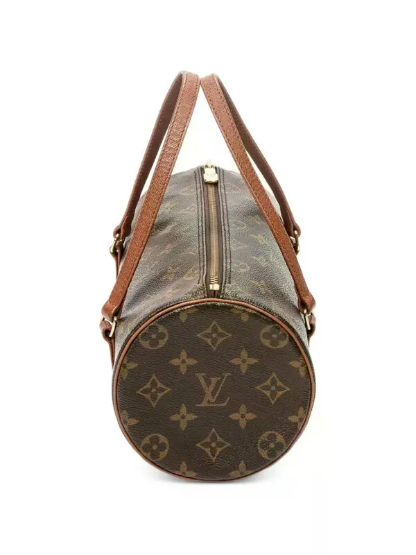 LOUIS VUITTON Monogram Canvas Cylinder Tote Bag